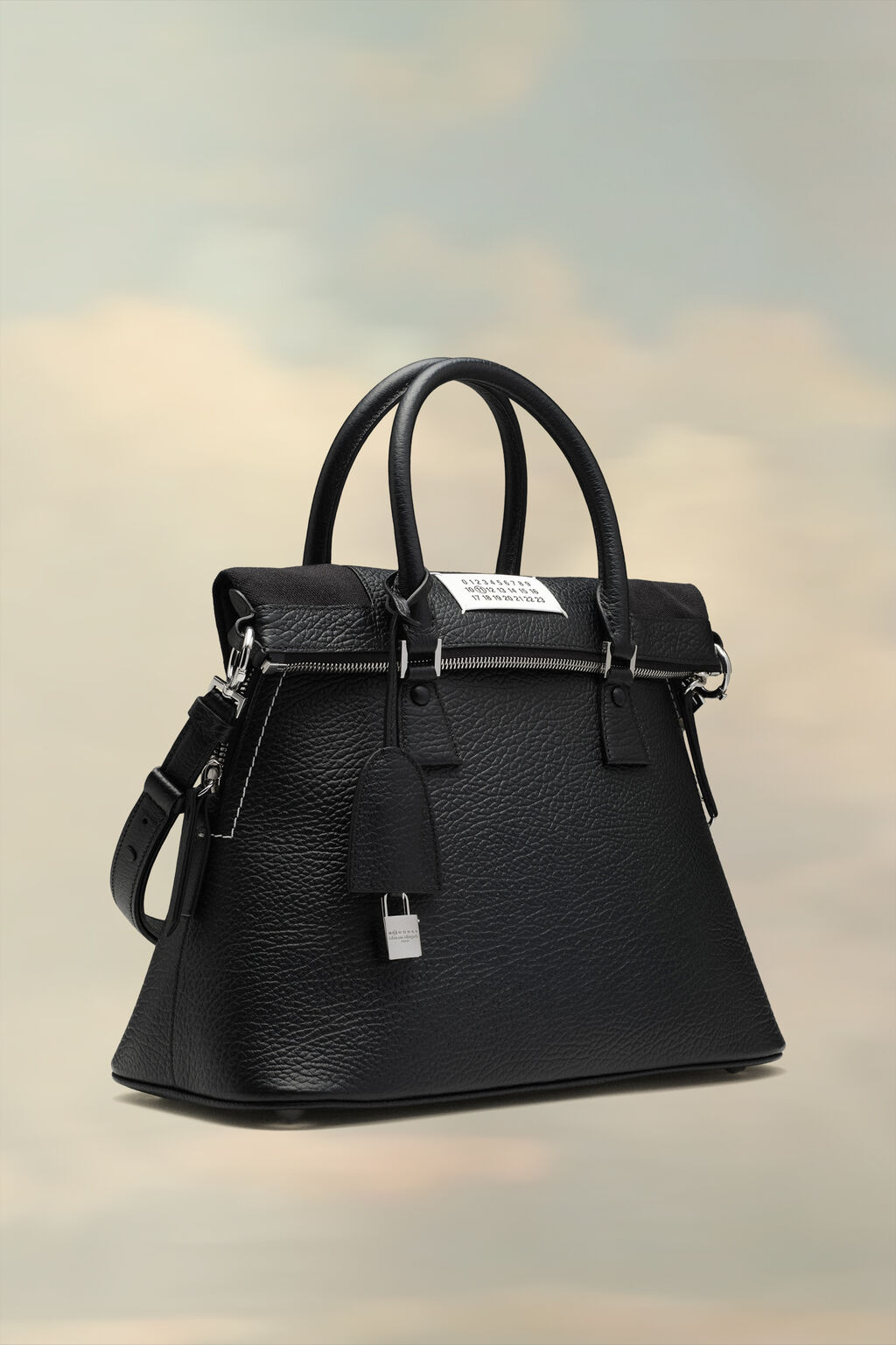5Ac Medium Black Handbag | Maison Margiela