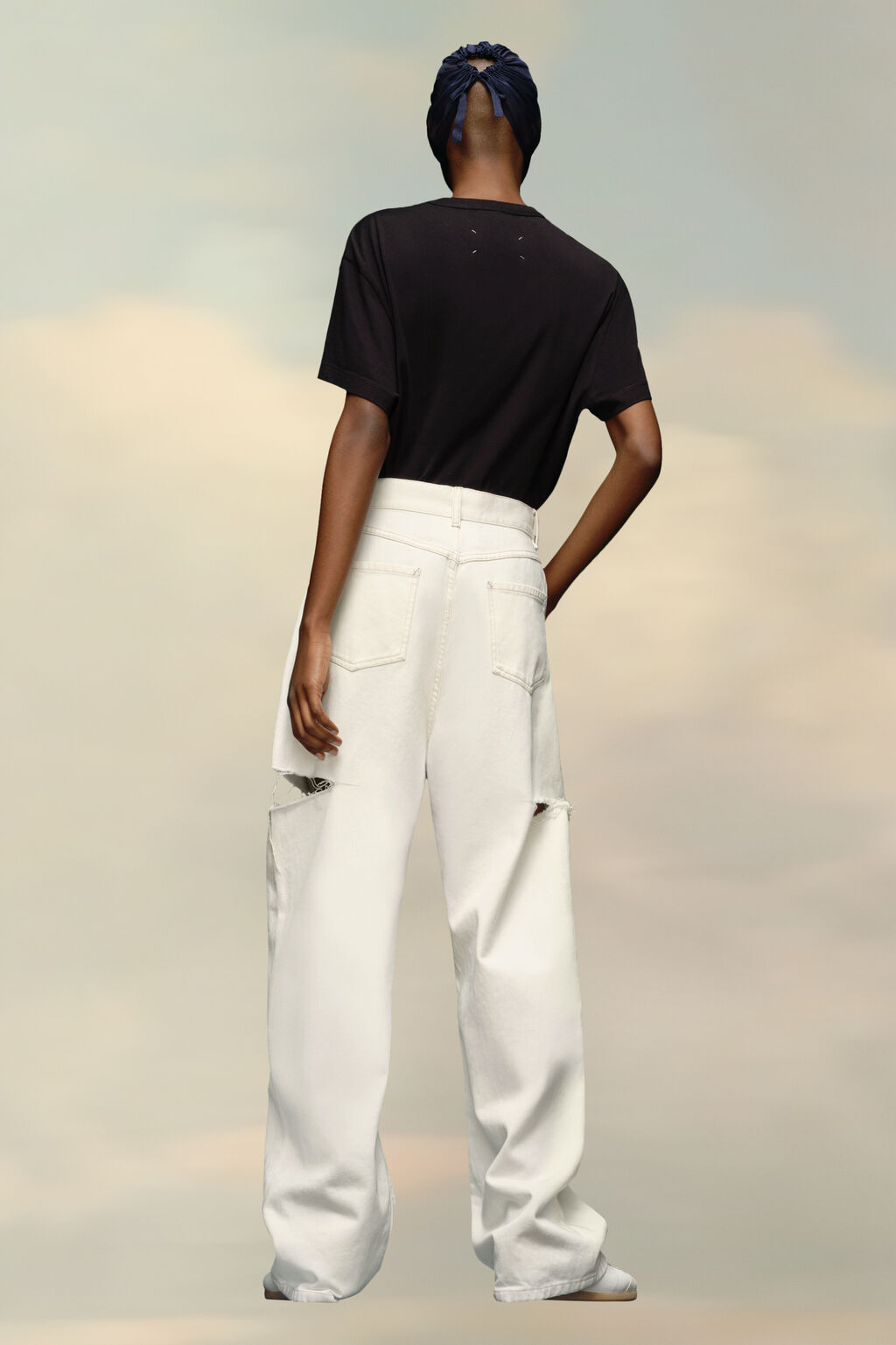 Denim Jeans With Slash Details | Maison Margiela