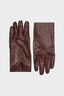 Men's Brown Leather Gloves | Maison Margiela