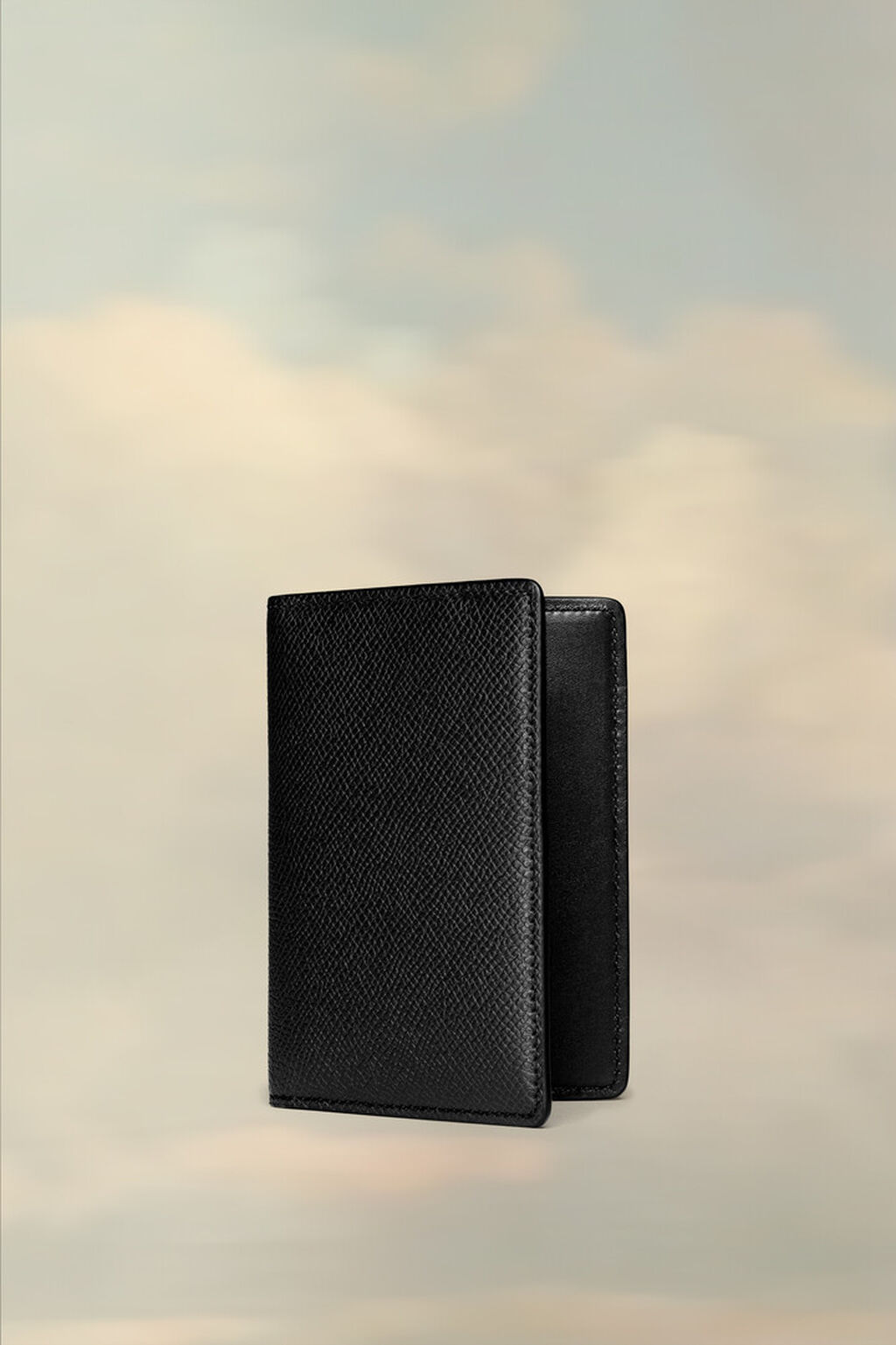 Leather Card Holder Slate Blue | Maison Margiela