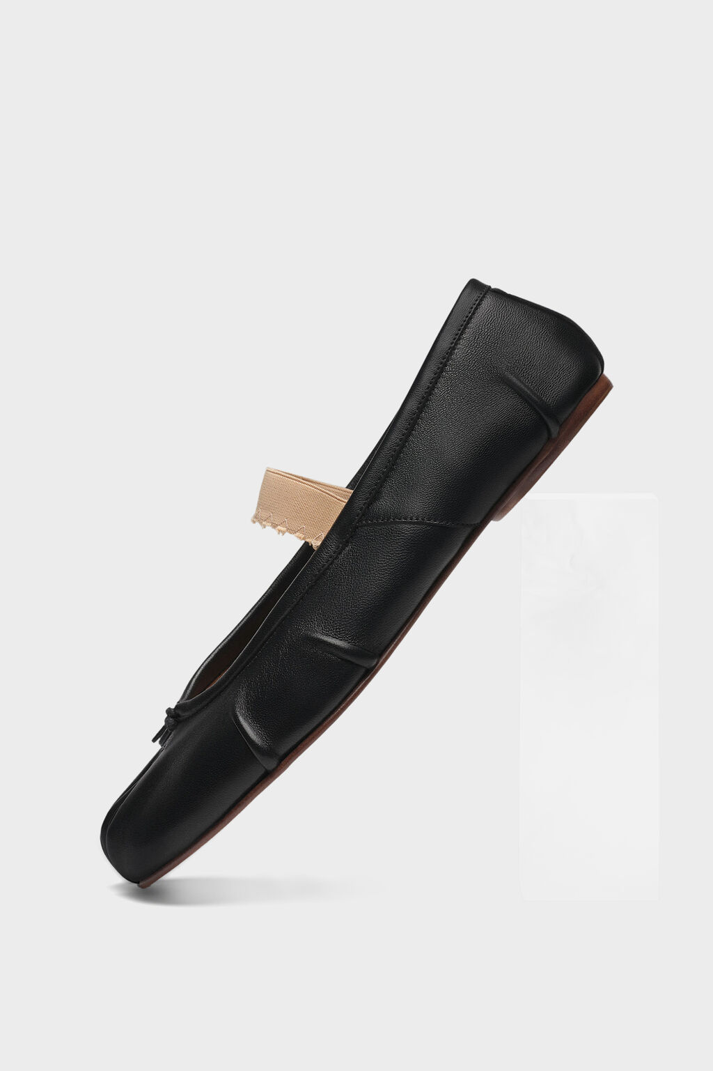 Black Elastic-banded Tabi Ballerina Flats | Maison Margiela