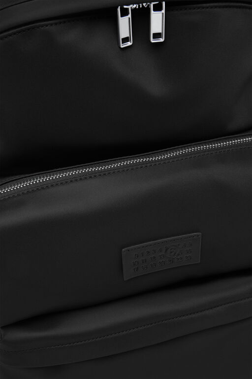 Black Nylon Three-Pockets Backpack | Maison Margiela