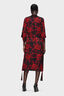 BELTED DAY MIDI DRESS
