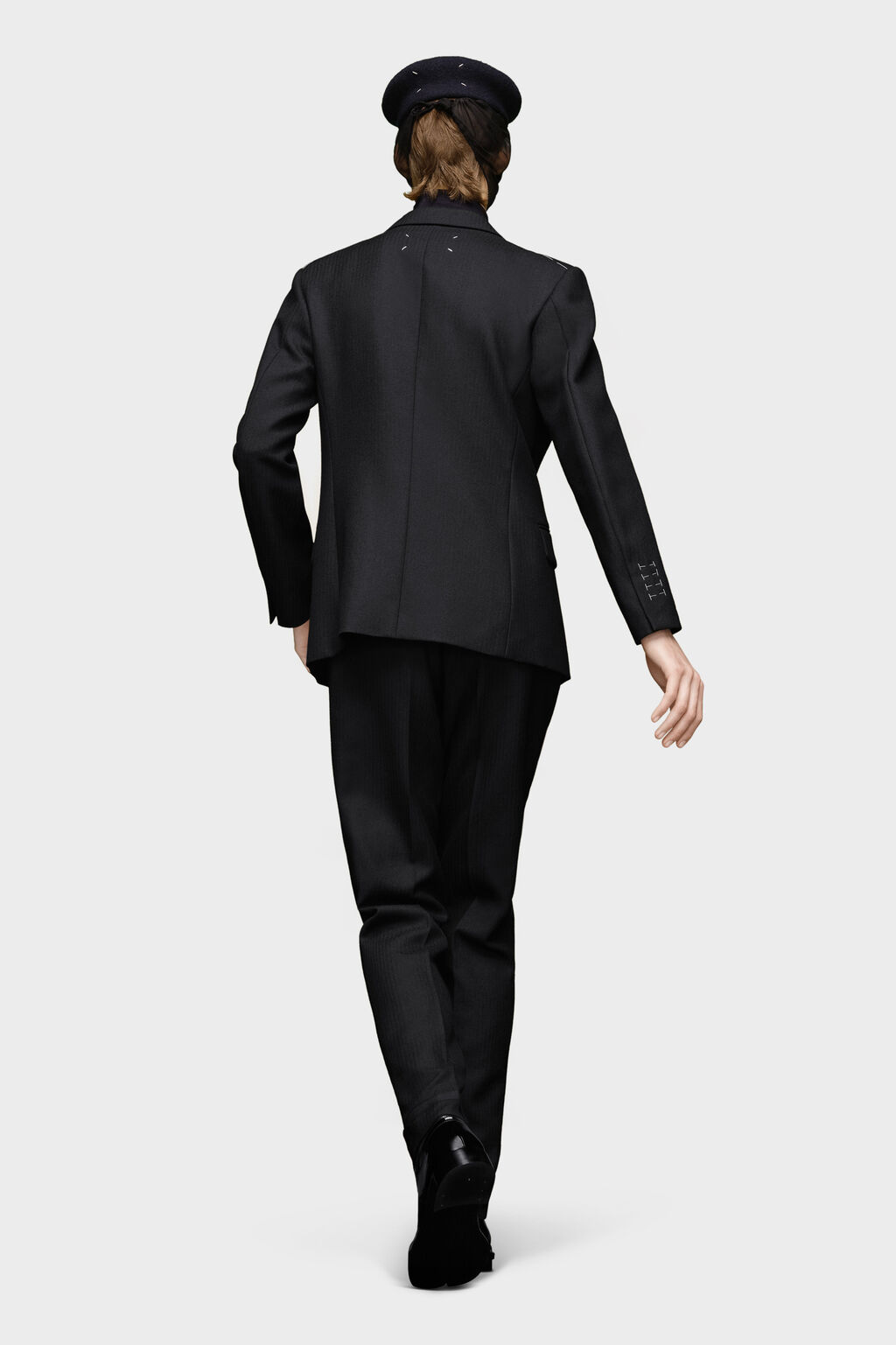 Herringbone Wool Blazer | Maison Margiela