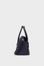 Borsa a mano 5AC East West Blu in Pelle di capra