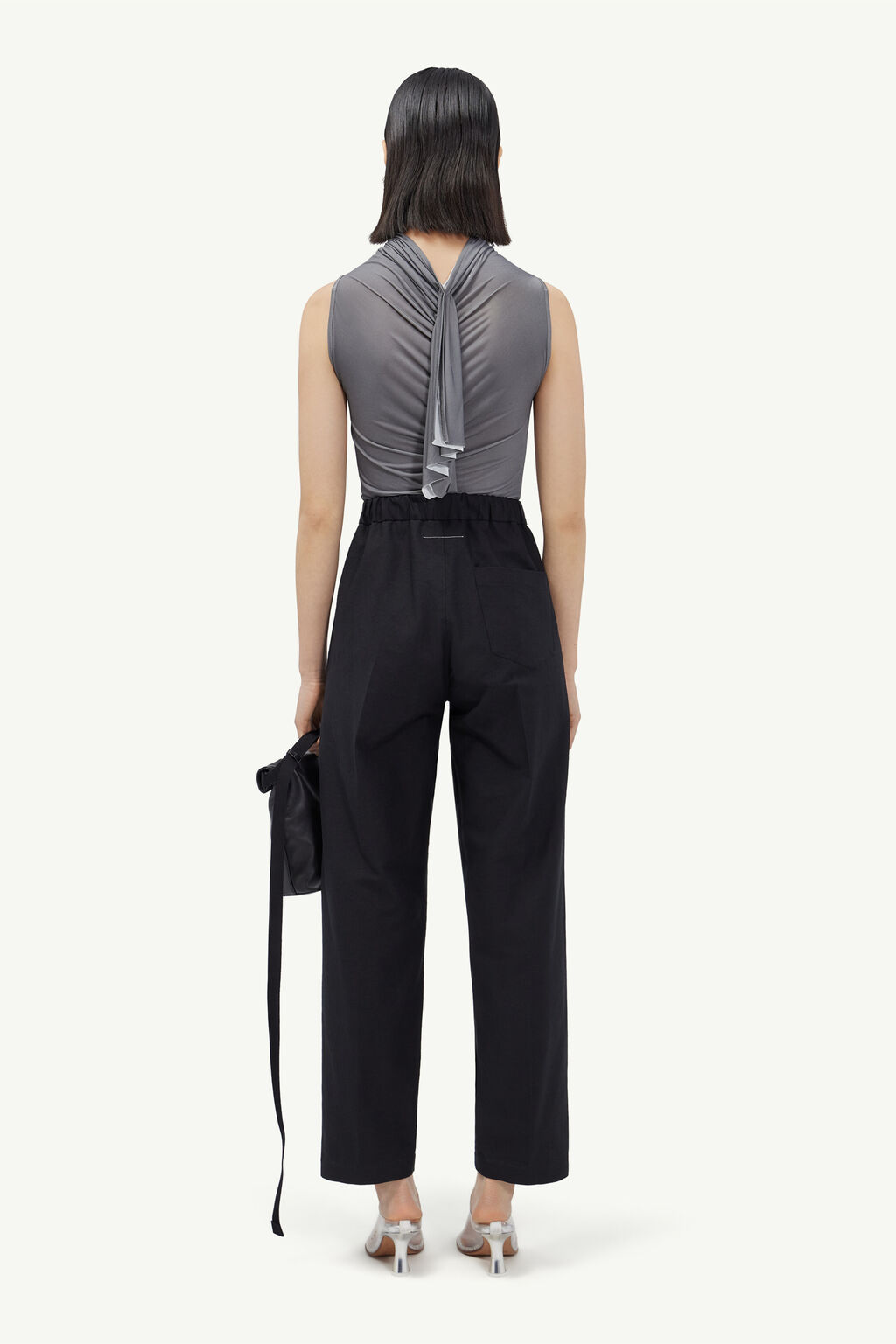 Trousers Silk Cotton Canvas | MM6 - Maison Margiela