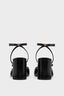 Women's Black Leather Tabi Pump Sandals | Maison Margiela