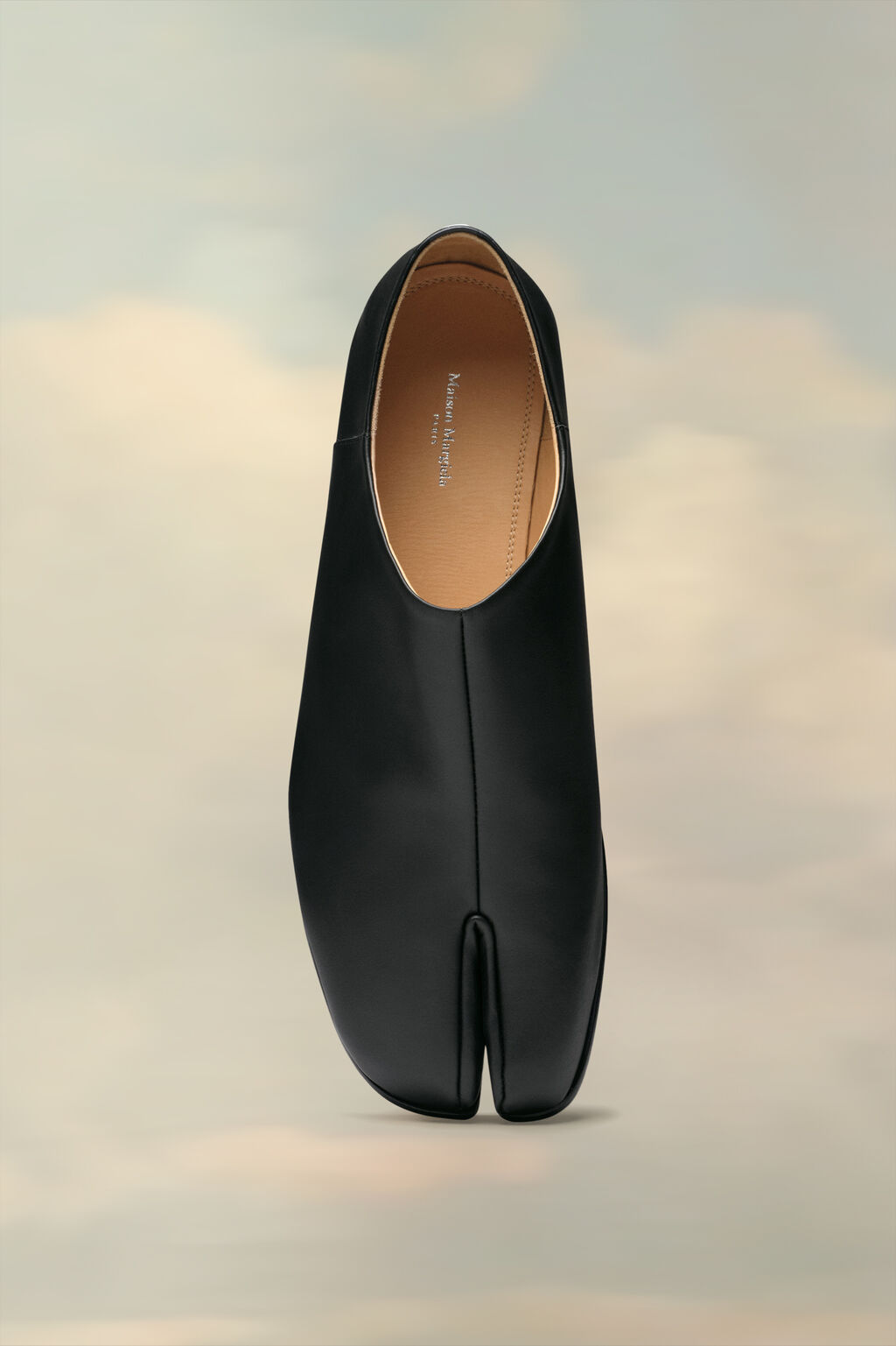 Tabi Leather Slip-On Shoes Nutmeg | Maison Margiela