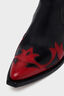 HEEL-LESS WESTERN FLAME BOOTS H45