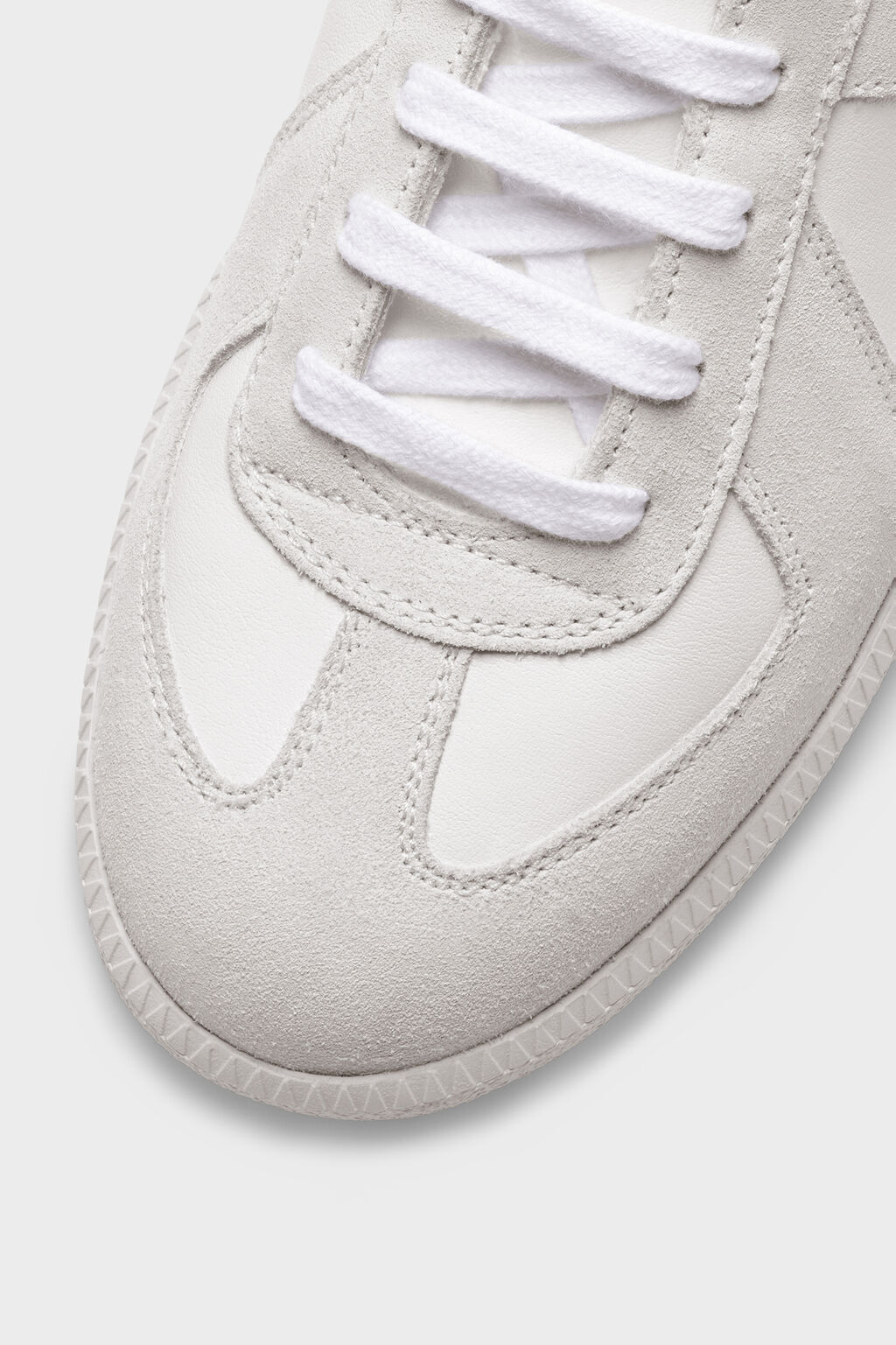 White Calf Leather Replica Sneaker | Maison Margiela