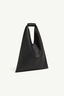 Black Leather Japanese Bag Small | MM6