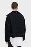 Folded Collar Denim Jacket