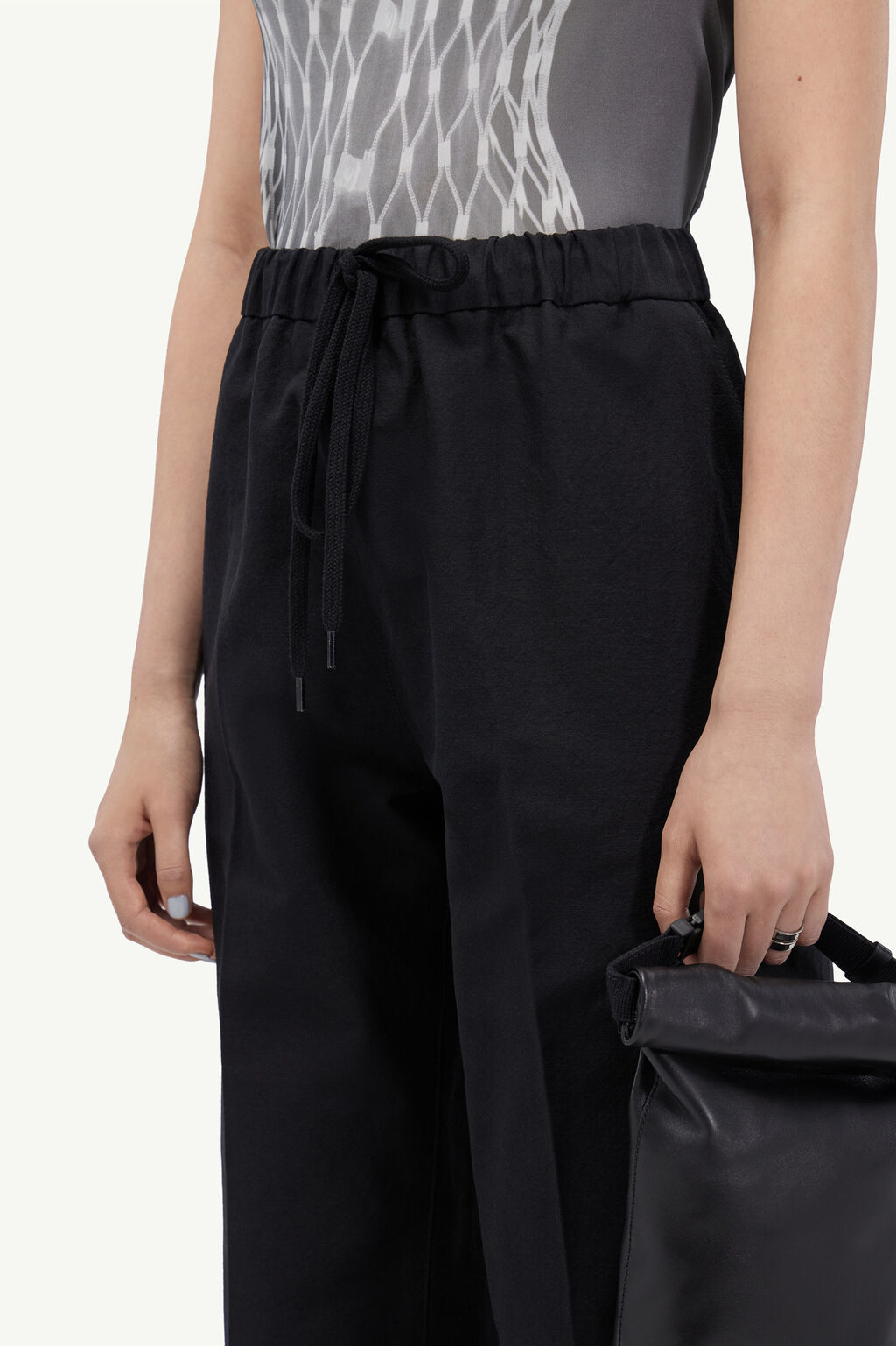 Trousers Silk Cotton Canvas | MM6 - Maison Margiela