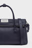 Borsa a mano 5AC East West Blu in Pelle di capra