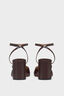 Women's Brown Leather Tabi Pump Sandals | Maison Margiela
