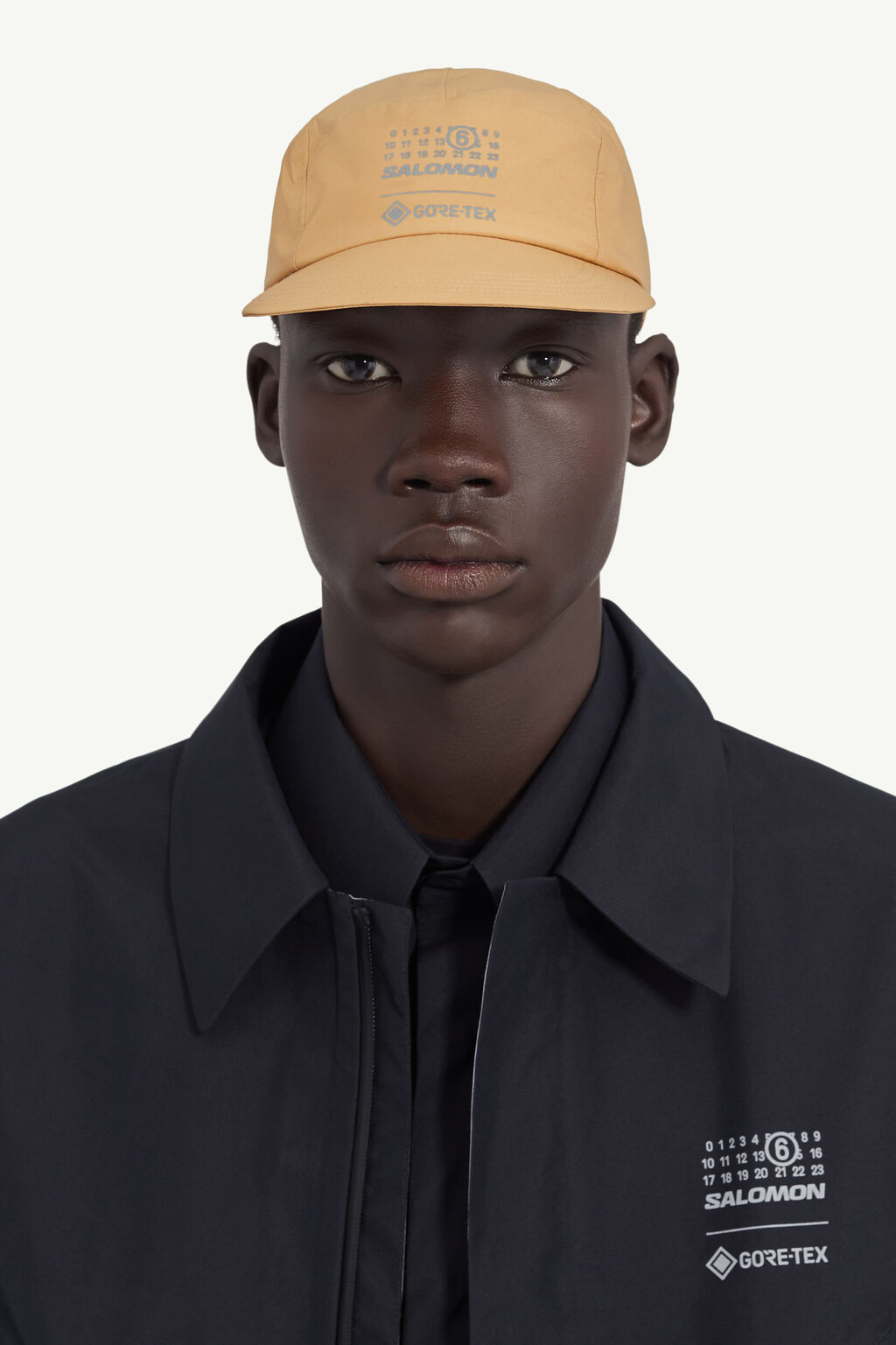 Beige Woven Baseball Cap MM6 x Salomon | MM6