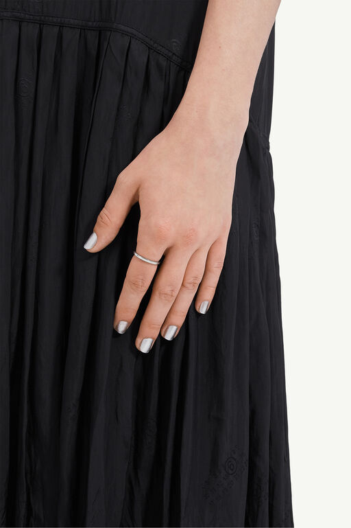 Women's Minimal Signature Ring Engraved | Maison Margiela