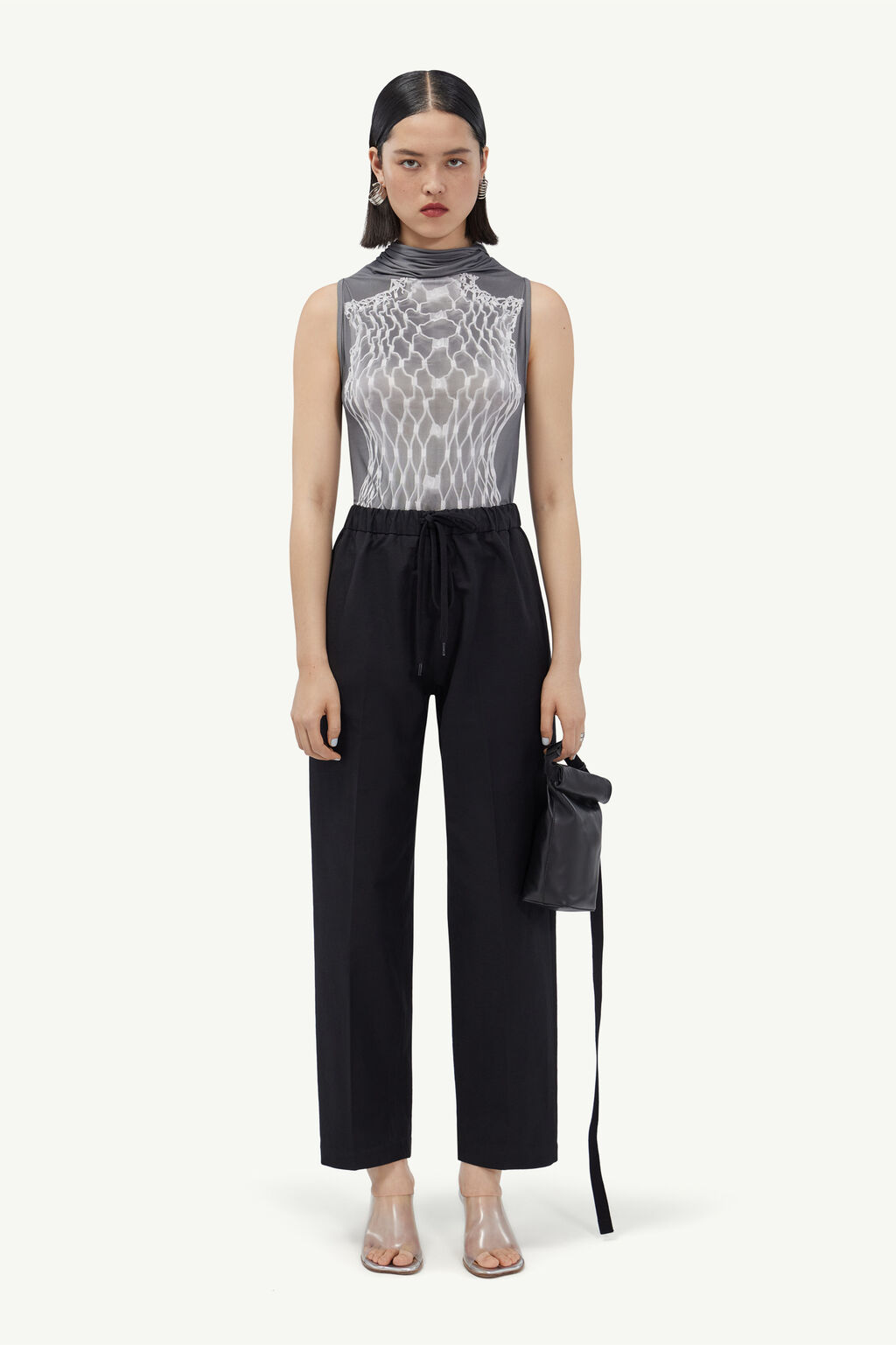 Trousers Silk Cotton Canvas | MM6 - Maison Margiela