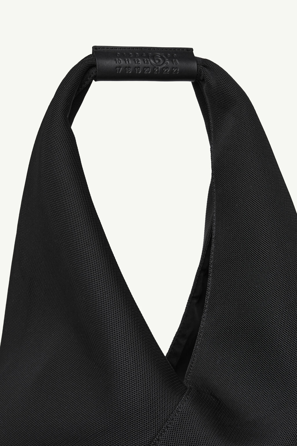 Black Mesh Crossbody Japanese Bag | Maison Margiela