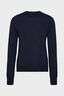 Elbow patch wool sweater
