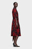 BELTED DAY MIDI DRESS