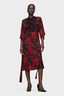 BELTED DAY MIDI DRESS