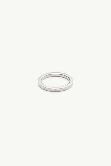 Women's Minimal Signature Ring Engraved | Maison Margiela