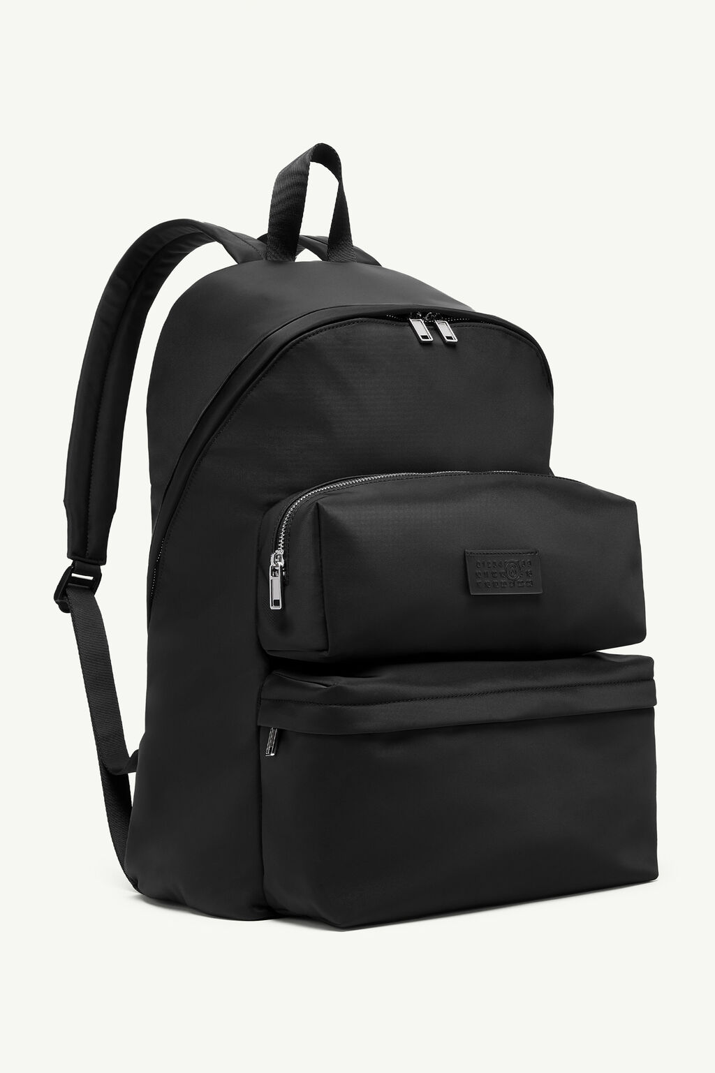 Black Nylon Three-Pockets Backpack | Maison Margiela
