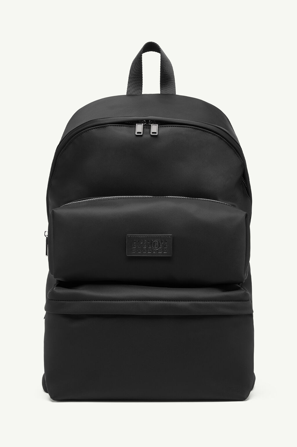 Black Nylon Three-Pockets Backpack | Maison Margiela