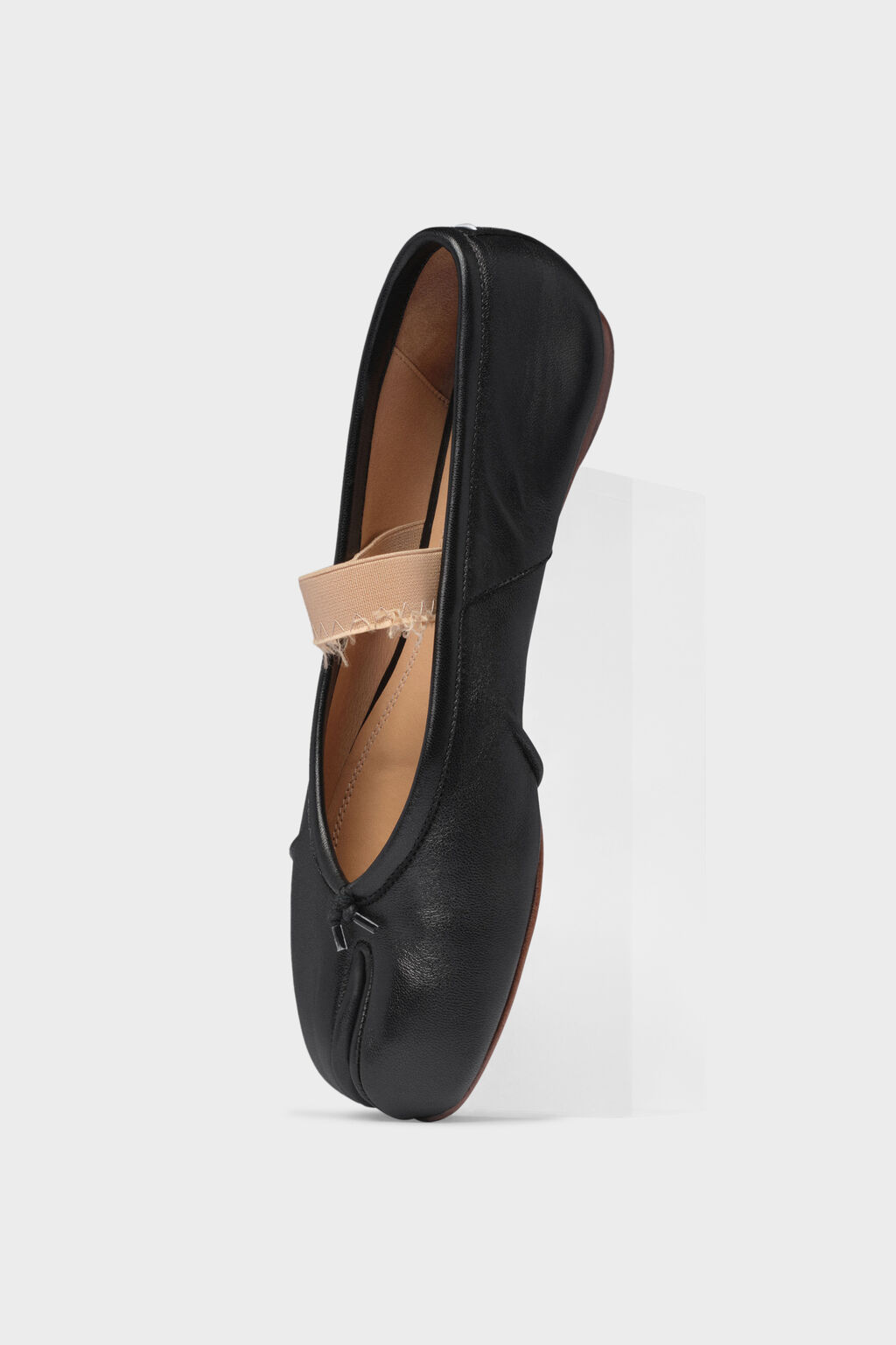 Black Elastic-banded Tabi Ballerina Flats | Maison Margiela