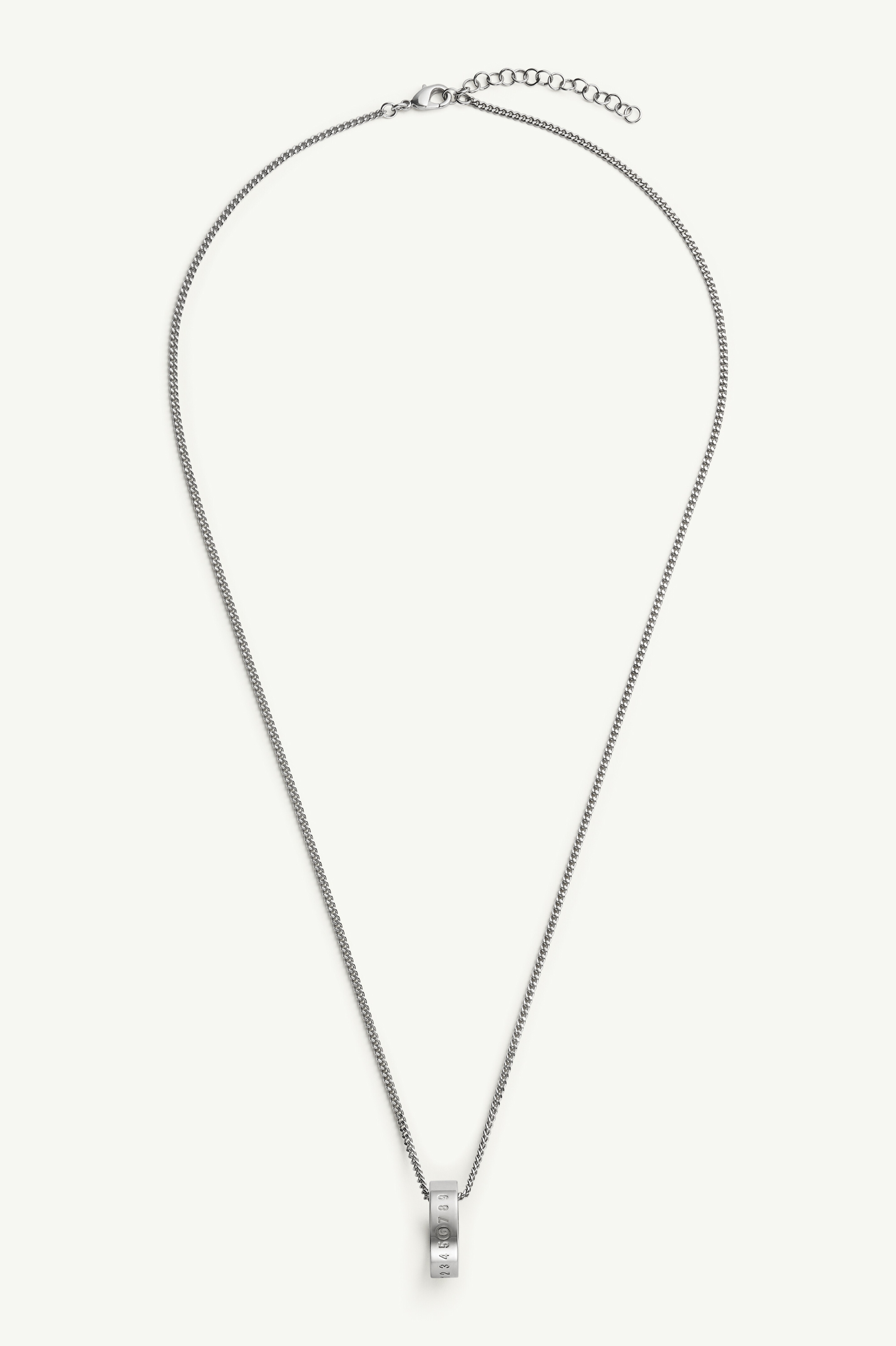 Minimal Logo 6mm pendant ring