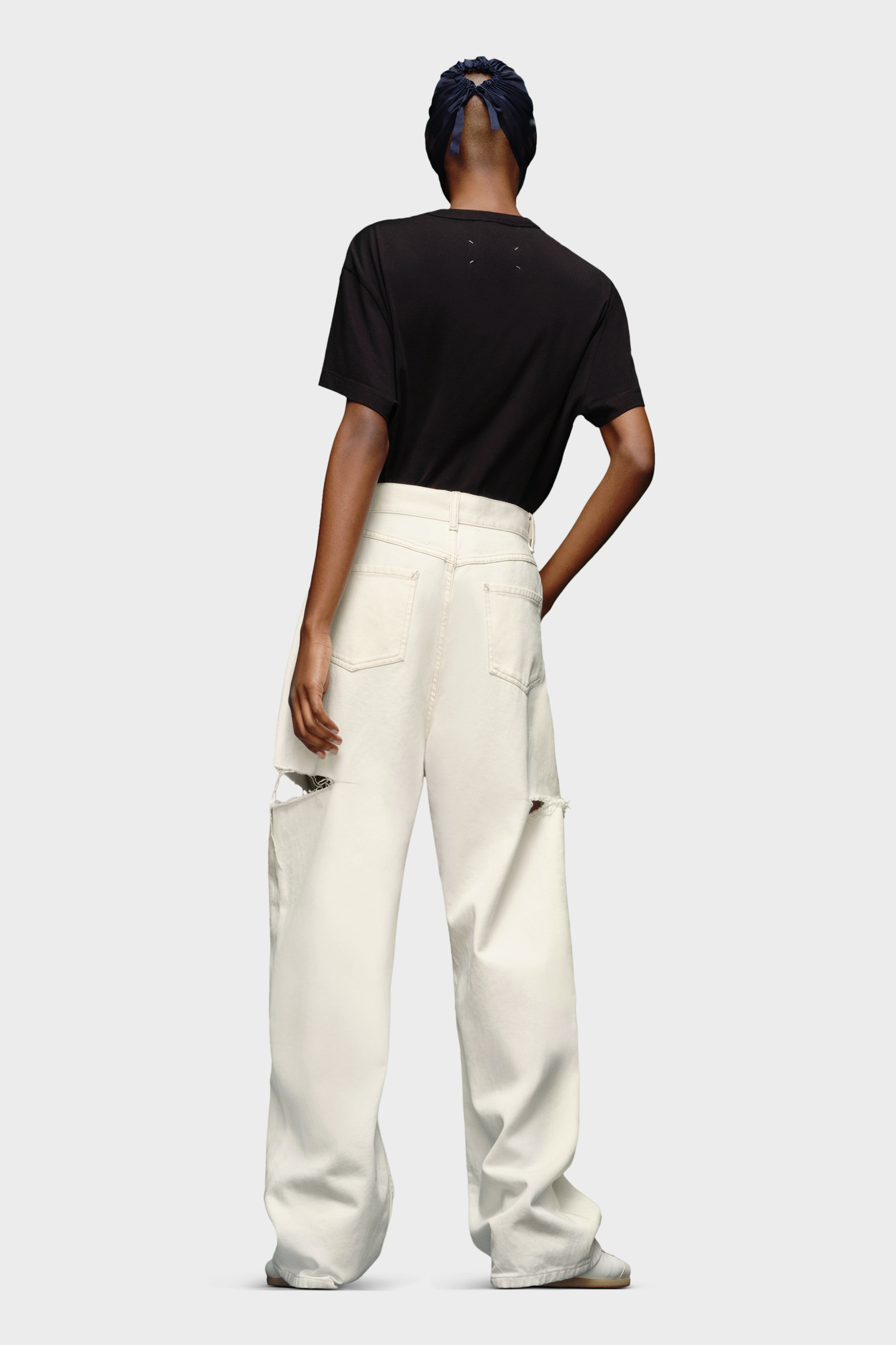 Denim Jeans With Slash Details | Maison Margiela