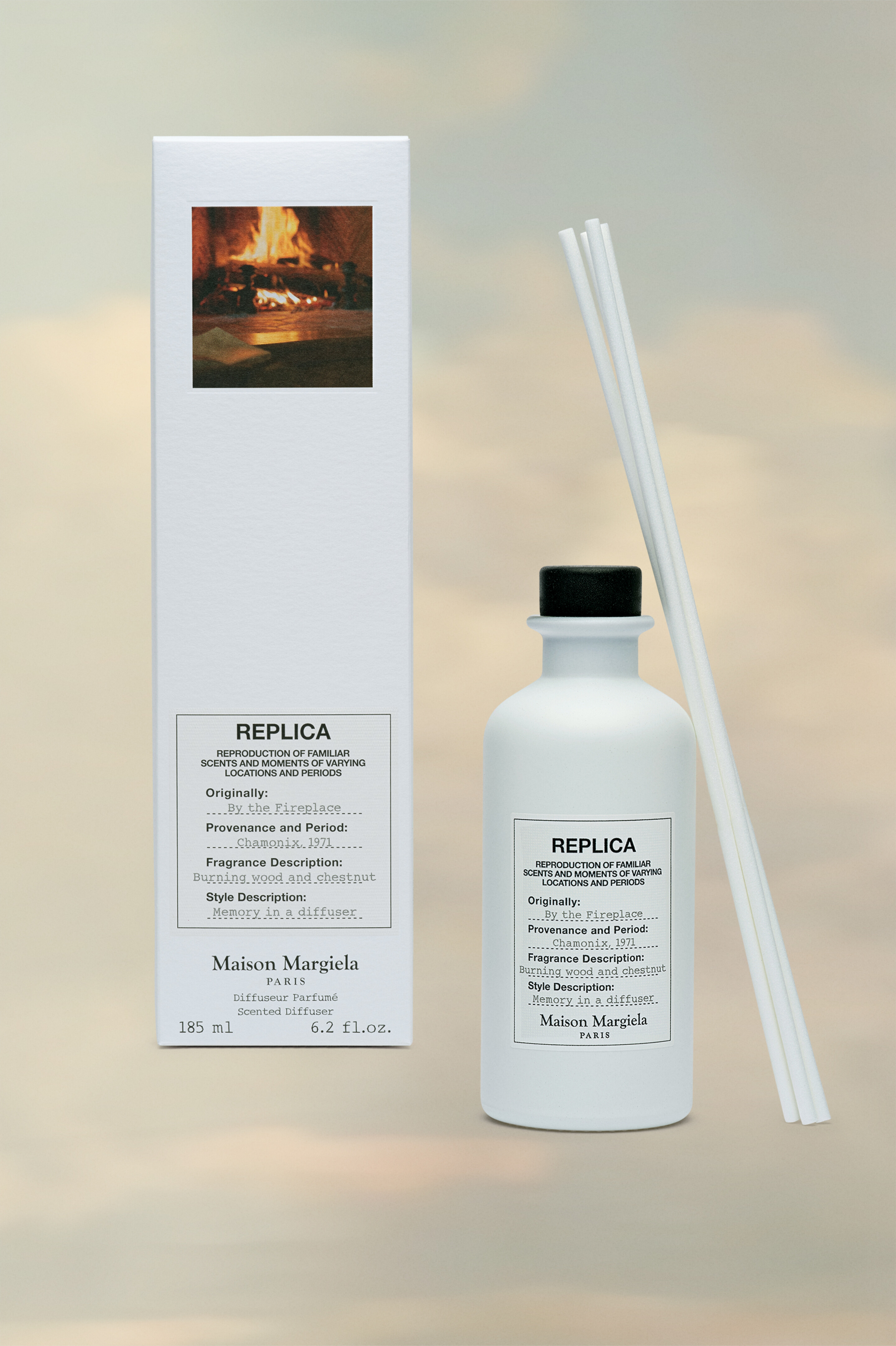Replica By the Fireplace scented diffuser