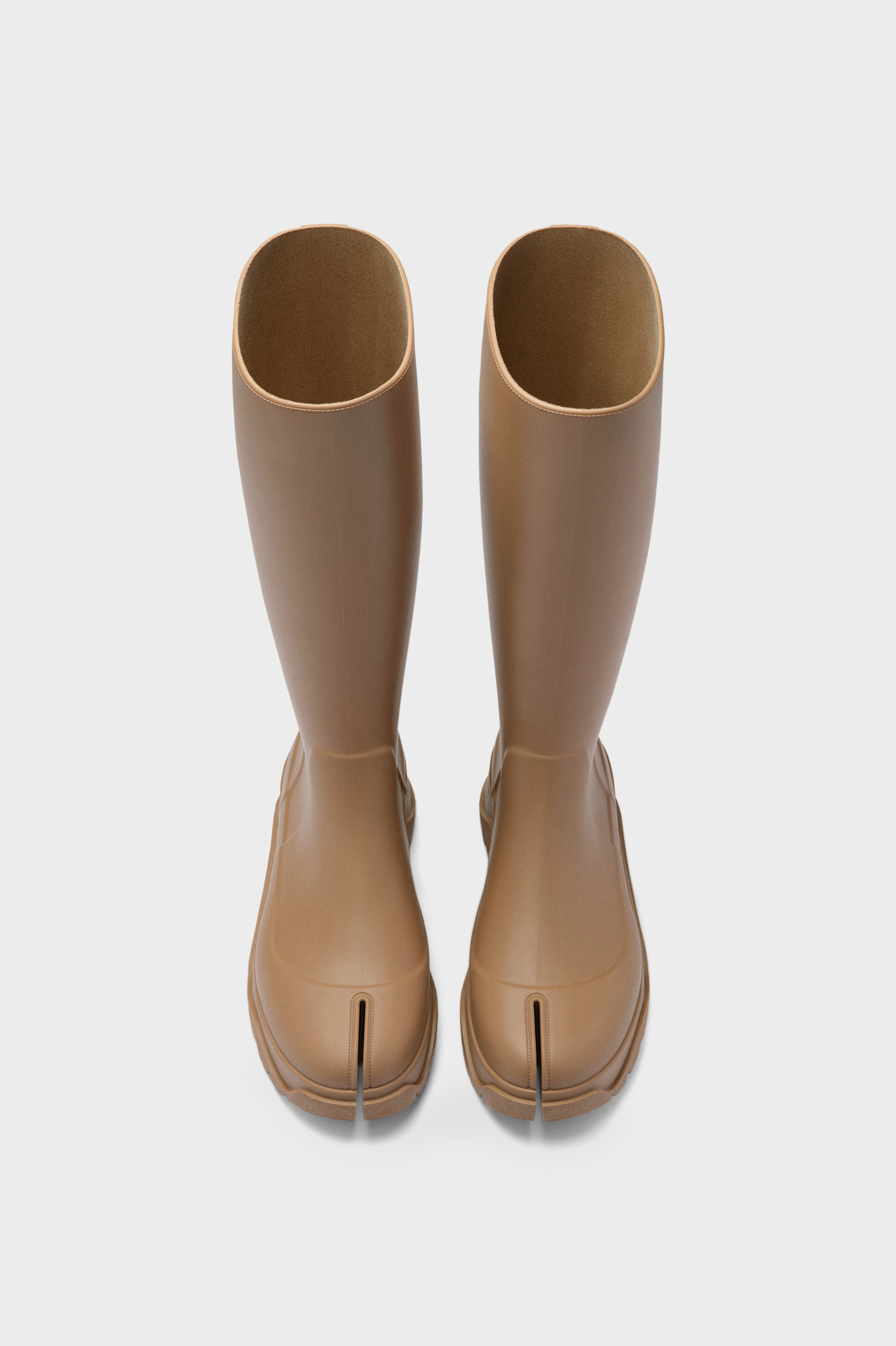 남성 무릎 길이 타비 레인 부츠 | Maison Margiela