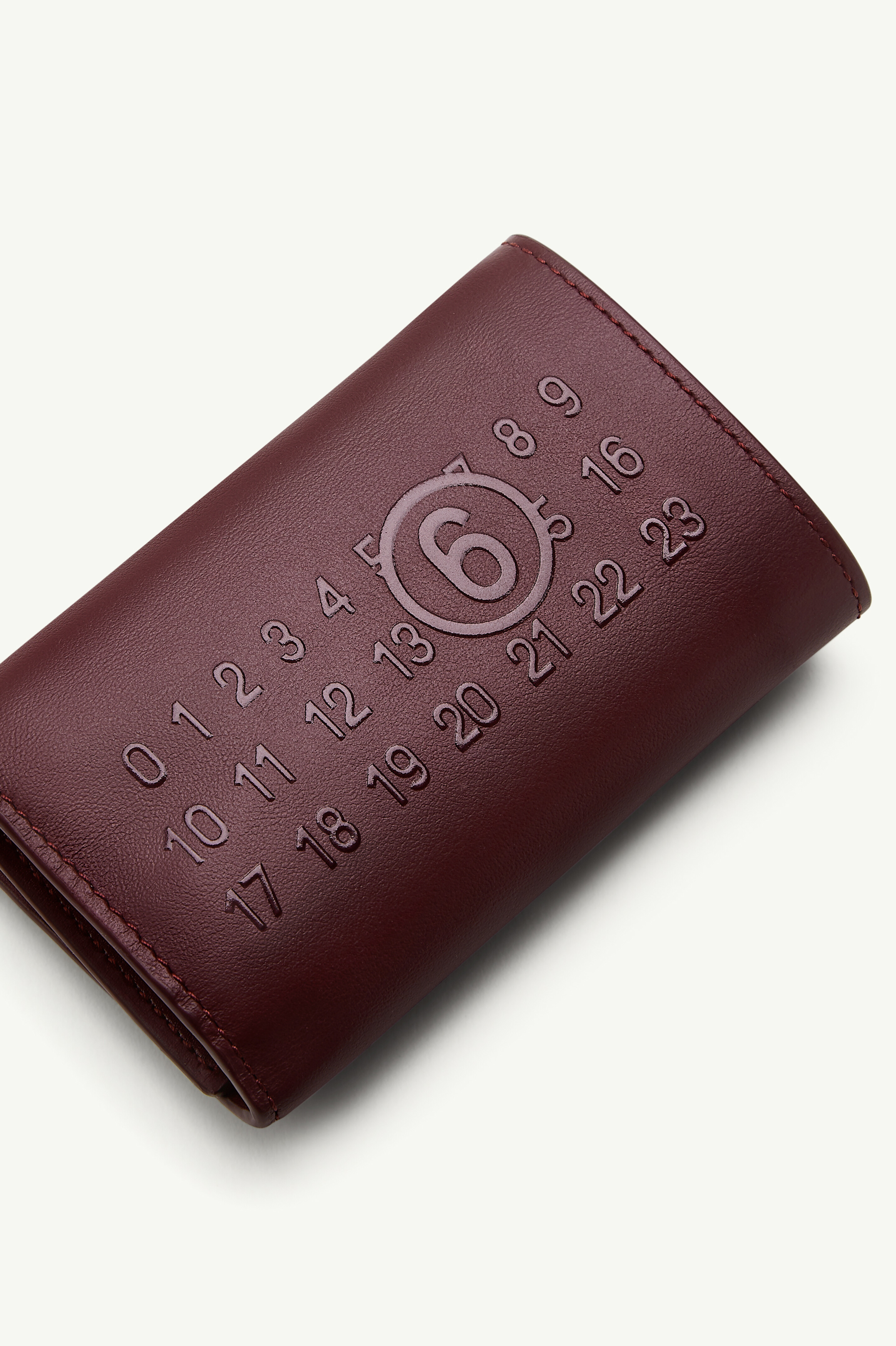 Women's Numeric Logo Trifold Wallet | MM6 - Maison Margiela