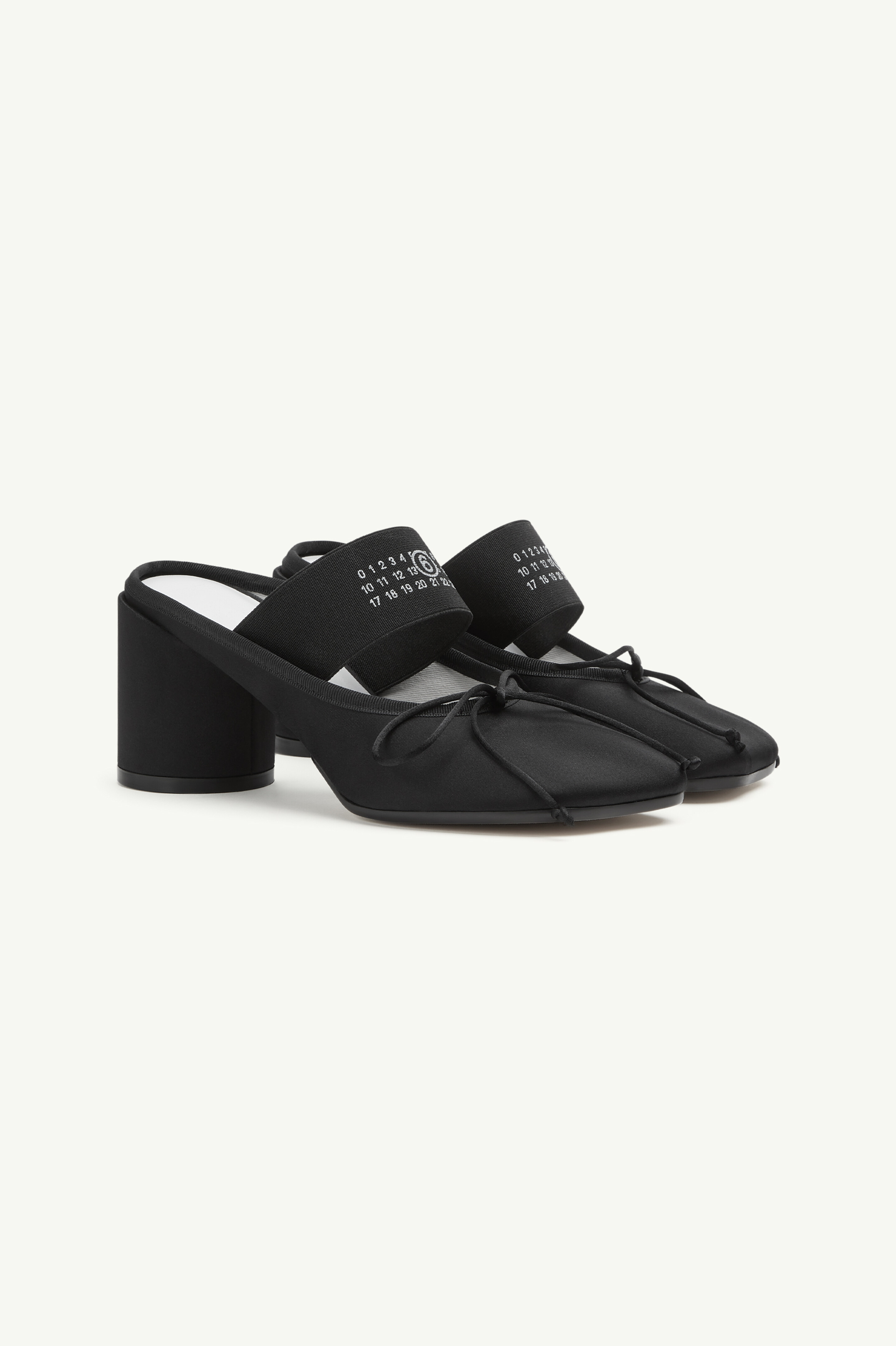 Logo Elastic Ballet Decollete | Maison Margiela